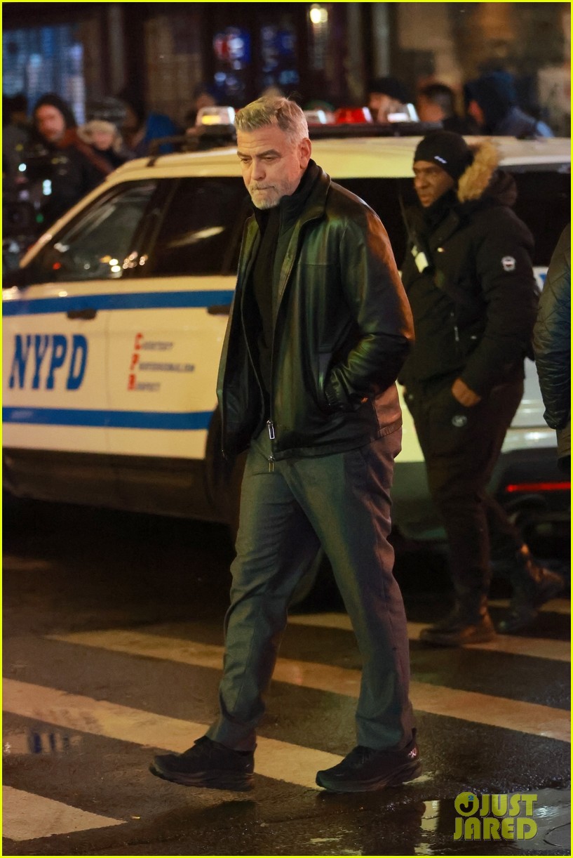 George Clooney Films Solo Scenes For Upcoming Thriller 'Wolves' in NYC ...