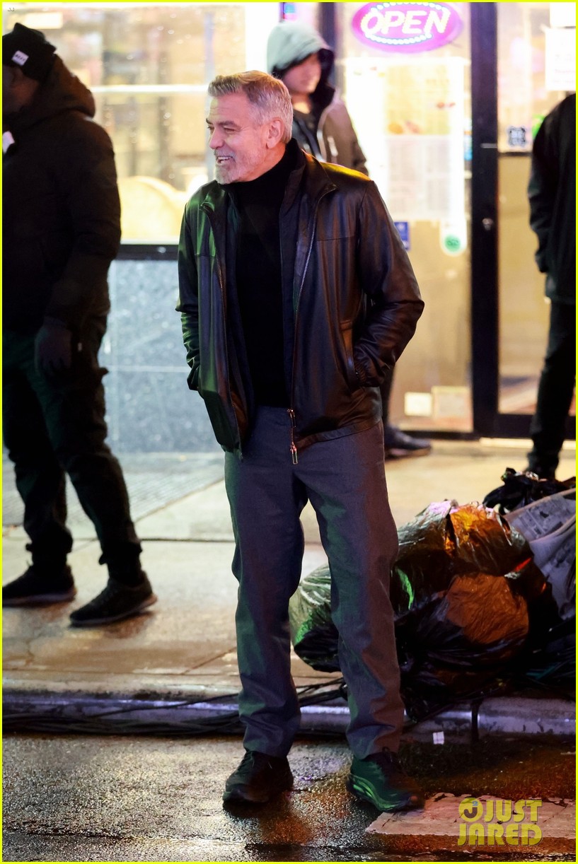 George Clooney Films Solo Scenes For Upcoming Thriller 'Wolves' in NYC ...