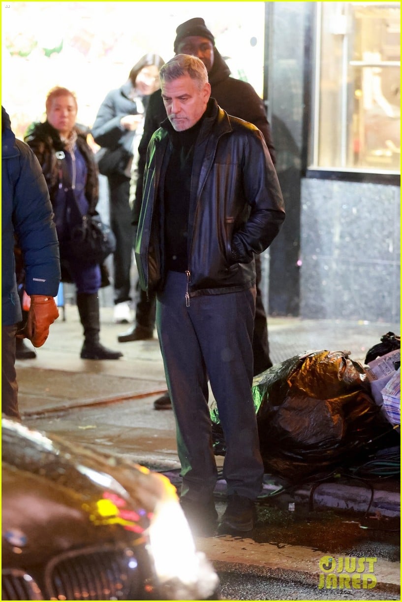 George Clooney Films Solo Scenes For Upcoming Thriller 'Wolves' in NYC ...