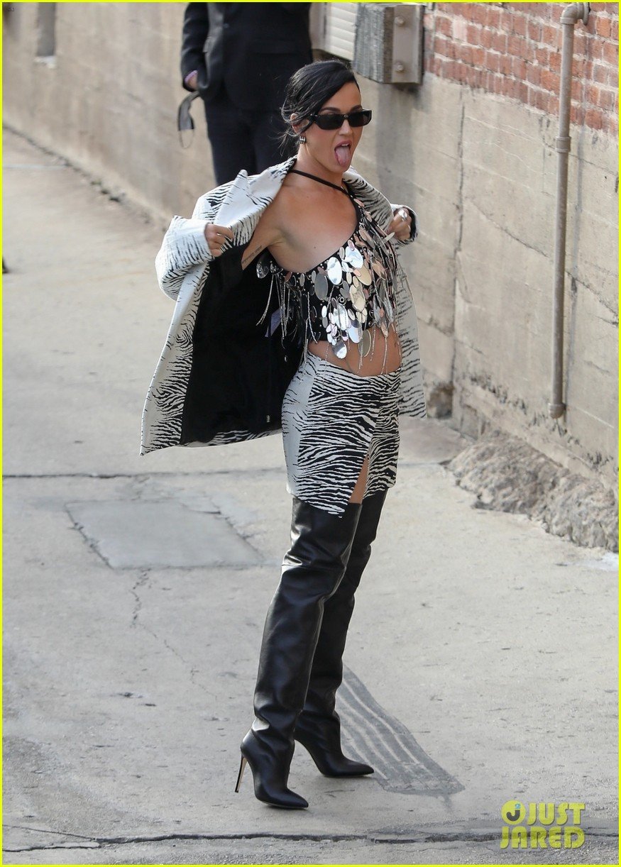 Katy Perry Strikes a Pose While Modeling Bold Look Ahead of 'American ...