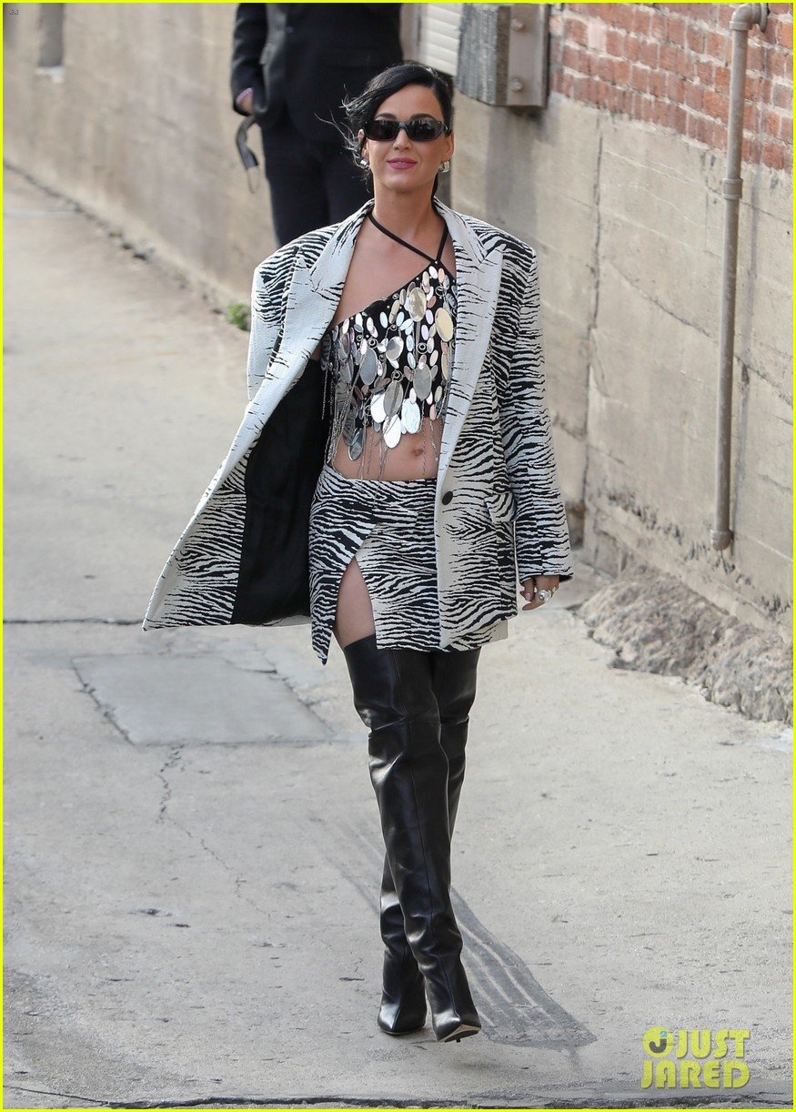 Katy Perry Strikes a Pose While Modeling Bold Look Ahead of 'American ...