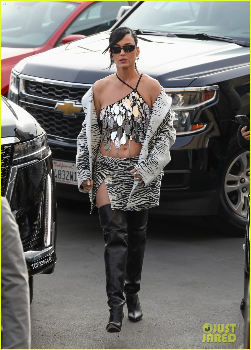 Katy Perry Strikes a Pose While Modeling Bold Look Ahead of 'American ...