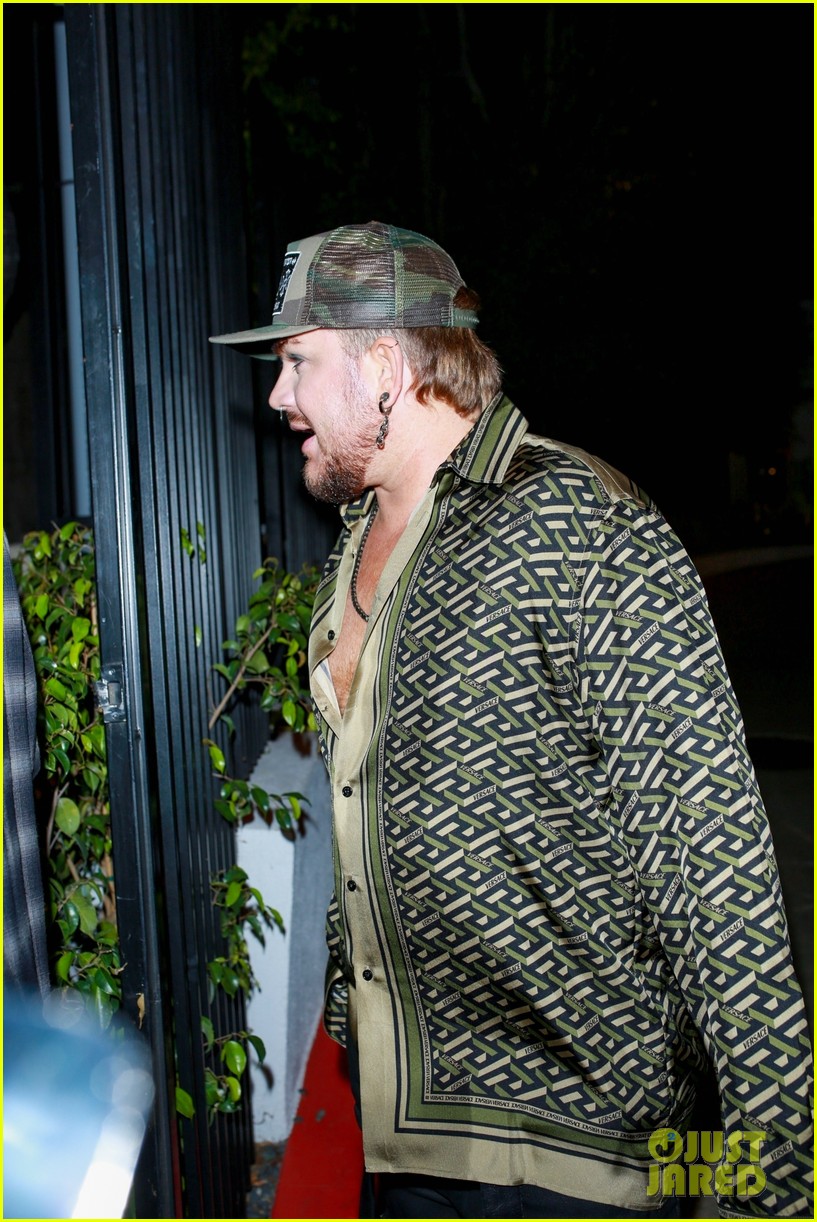 Adam Lambert & Boyfriend Oliver Gliese Hold Hands Leaving Pre-Grammys ...