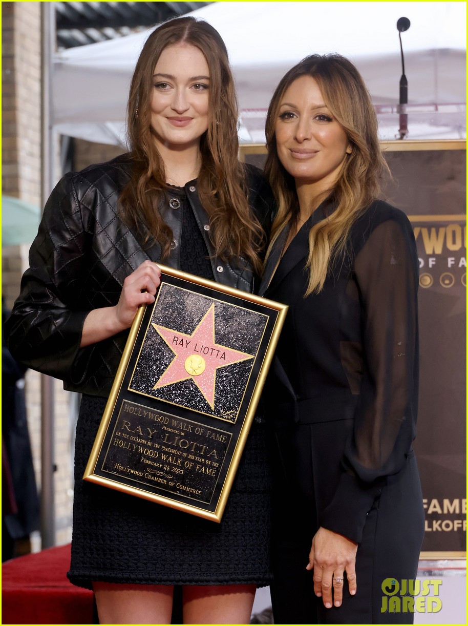 Ray Liotta's Daughter Accepts His Posthumous Star on Hollywood Walk of ...
