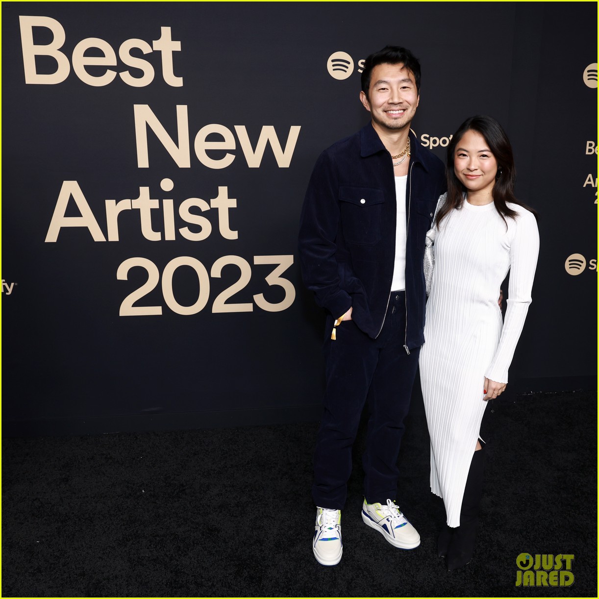 Simu Liu Kicks Off Grammys Weekend with Girlfriend Allison Hsu!: Photo ...