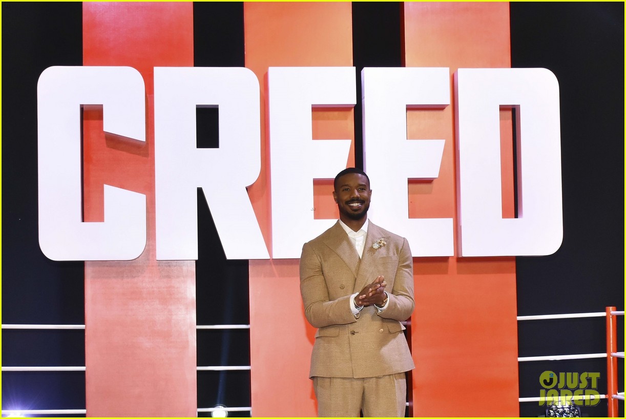 Michael B. Jordan Looks Sharp at 'Creed III' Premiere in Mexico City ...