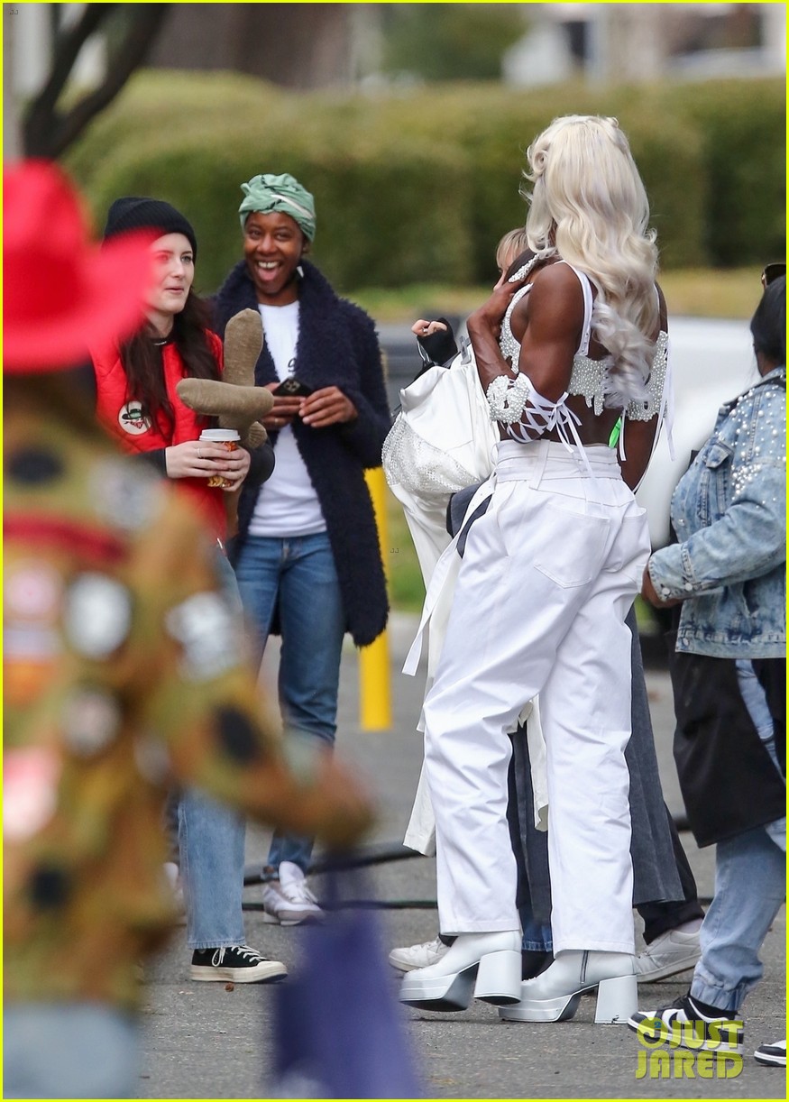 Lil Nas X Wears 4 Gender-Bending Outfits on Set of New Project ...