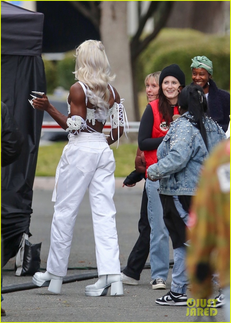 Lil Nas X Wears 4 Gender-Bending Outfits on Set of New Project ...