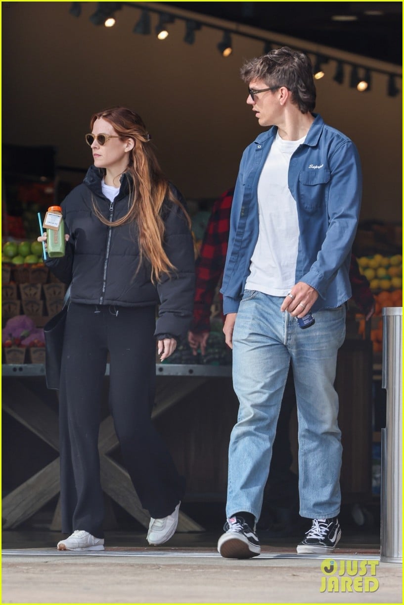 Riley Keough Goes On A Quick Store Run With Husband Ben Smith-Petersen ...