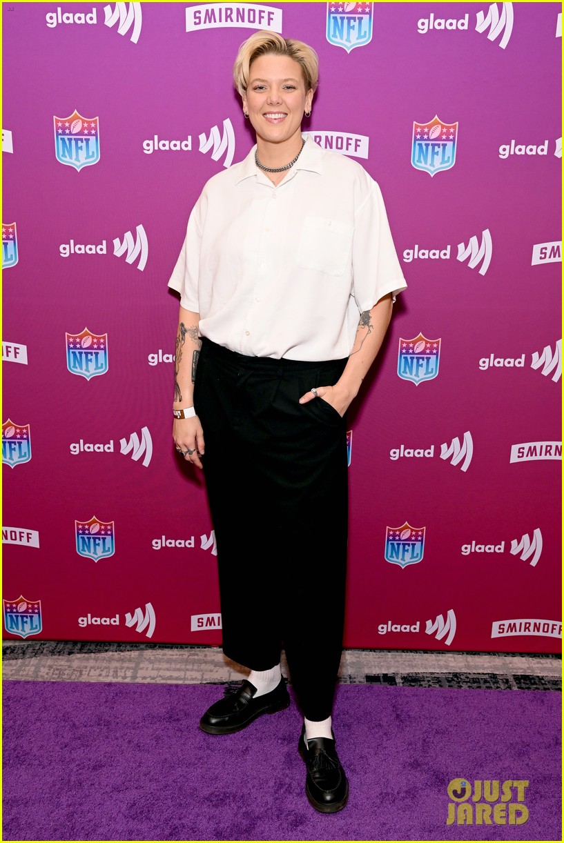 R.K. Russell & Boyfriend Corey O'Brien Couple at GLAAD & NFL Pride ...