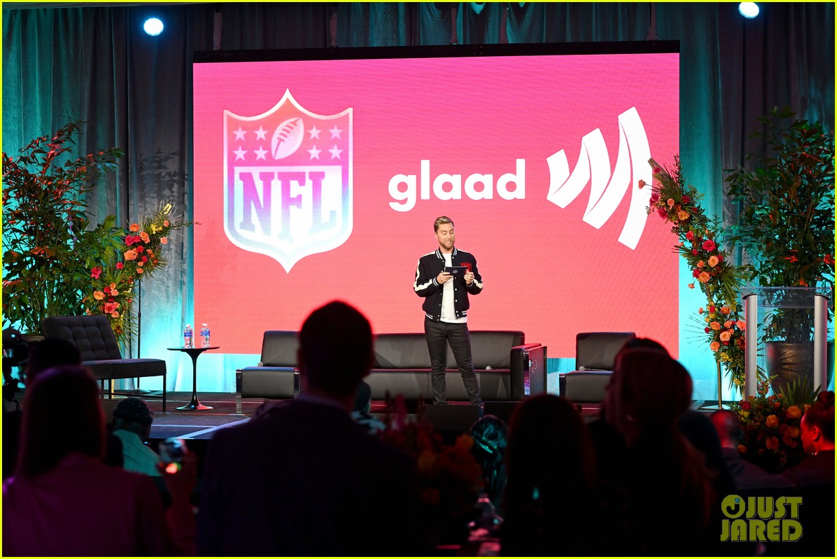R.K. Russell & Boyfriend Corey O'Brien Couple at GLAAD & NFL Pride ...