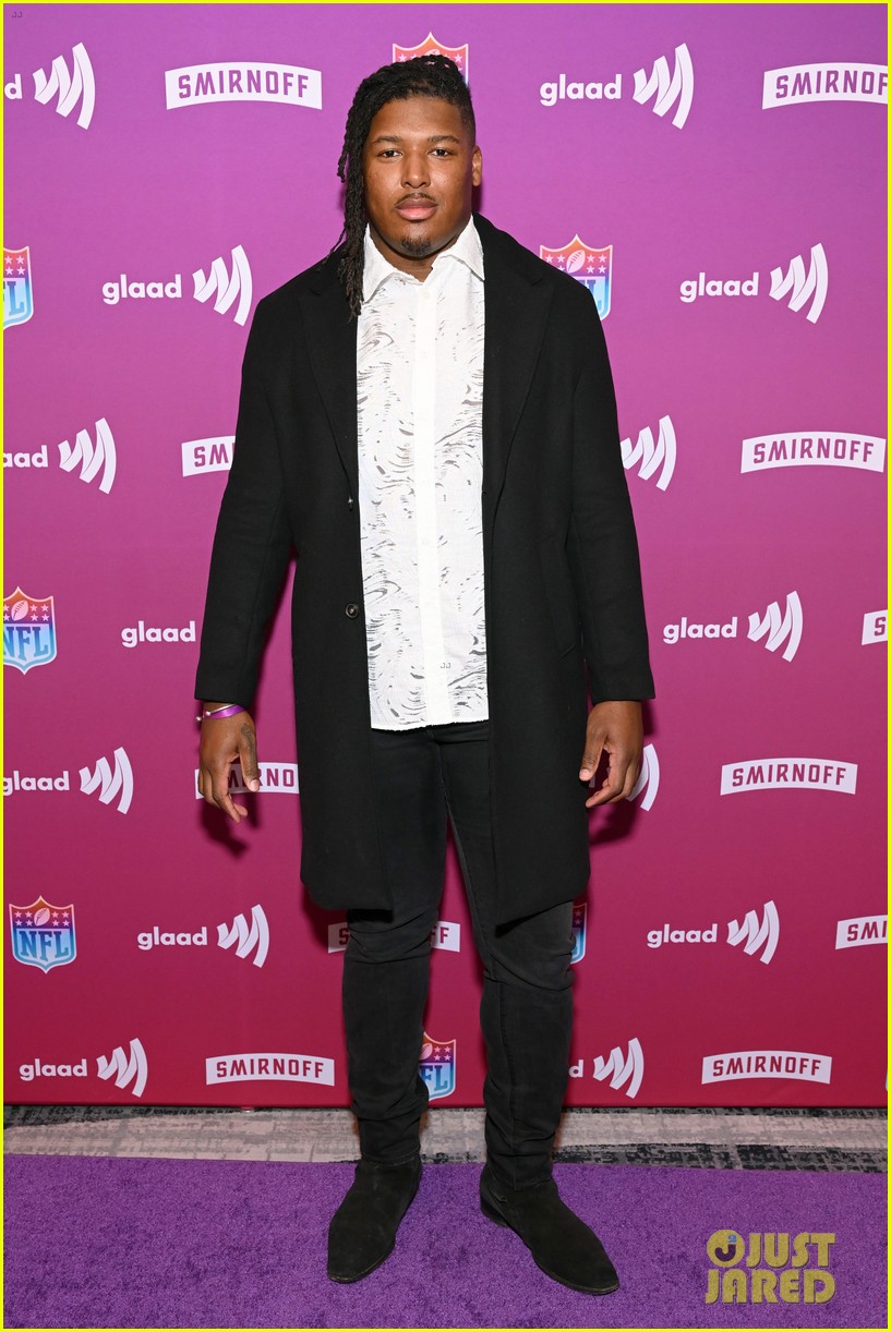 R.K. Russell & Boyfriend Corey O'Brien Couple at GLAAD & NFL Pride ...