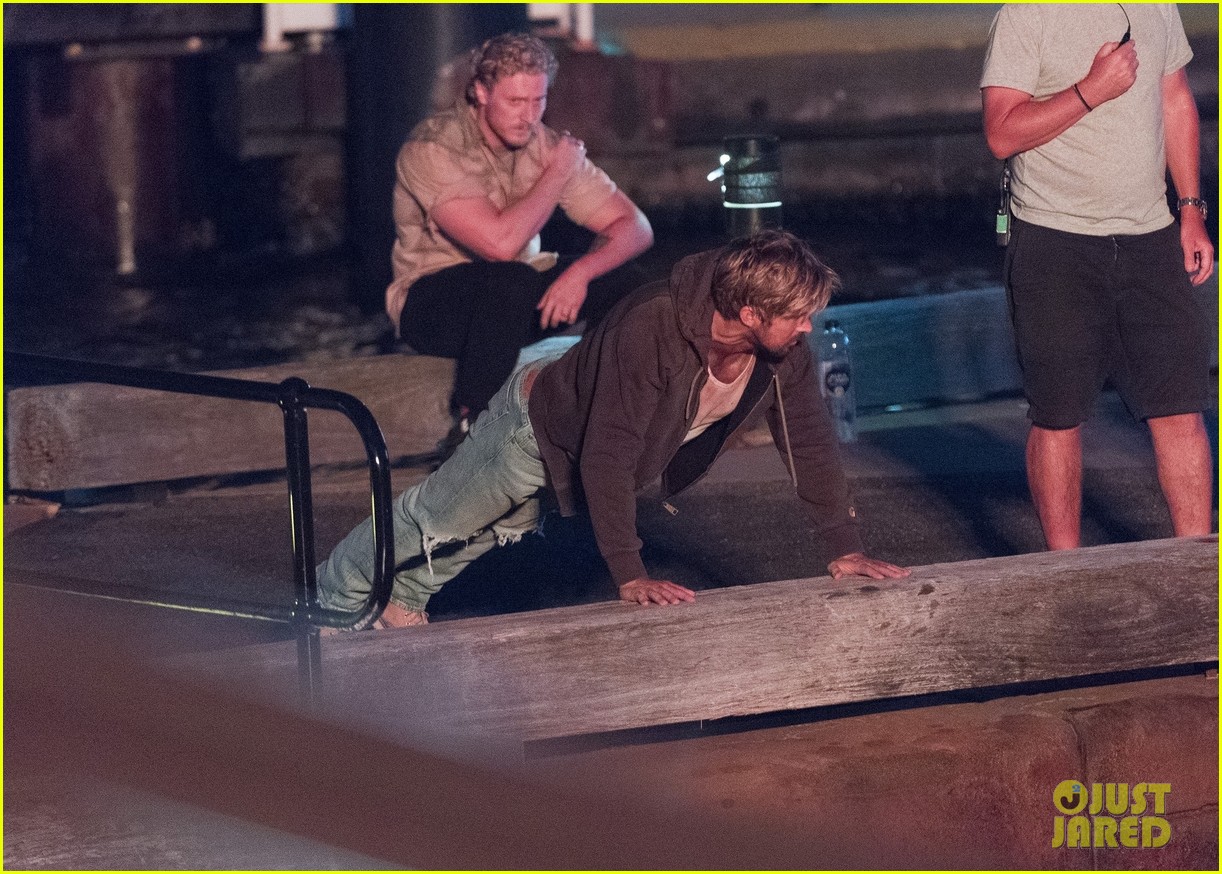 Photo: ryan gosling sprayed down boat scene fall guy sydney 12 | Photo ...