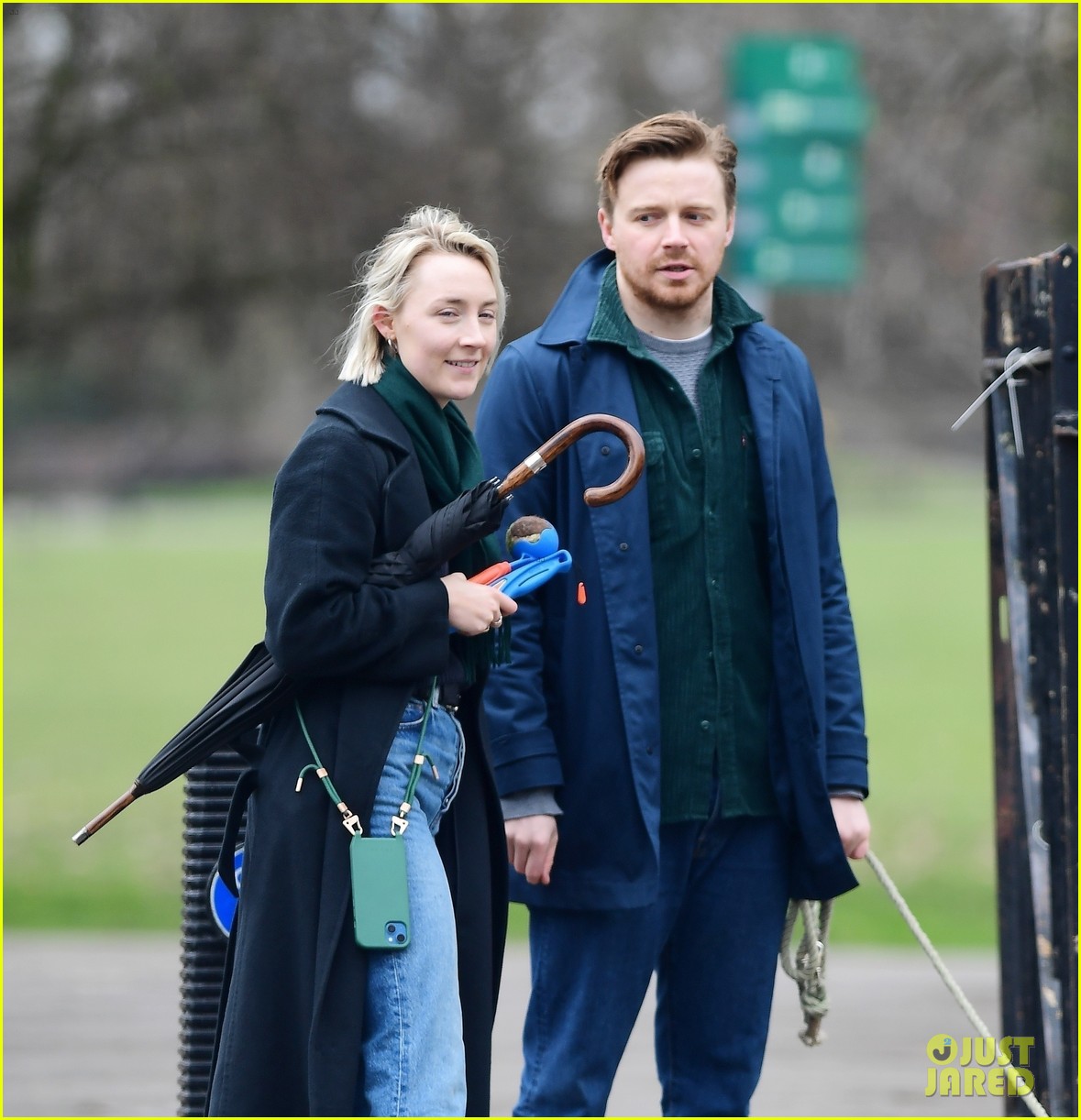 Saoirse Ronan Spotted with Longtime Boyfriend Jack Lowden While Walking ...