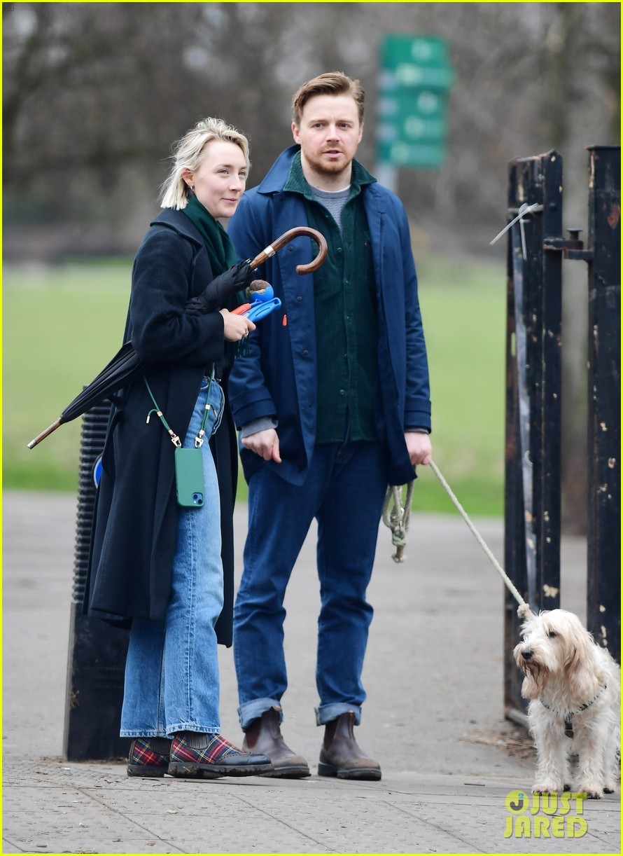 Saoirse Ronan Spotted with Longtime Boyfriend Jack Lowden While Walking ...