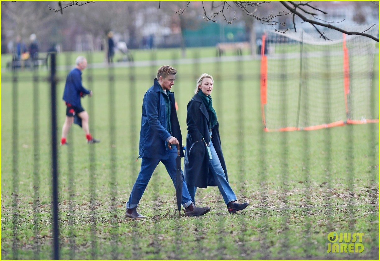 Saoirse Ronan Spotted with Longtime Boyfriend Jack Lowden While Walking ...