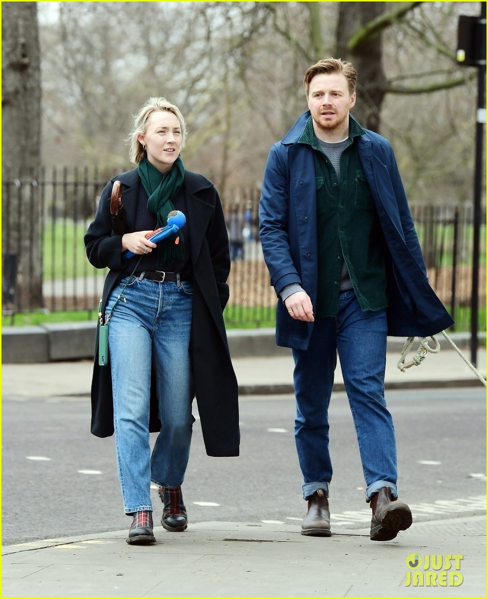 Saoirse Ronan Spotted with Longtime Boyfriend Jack Lowden While Walking ...