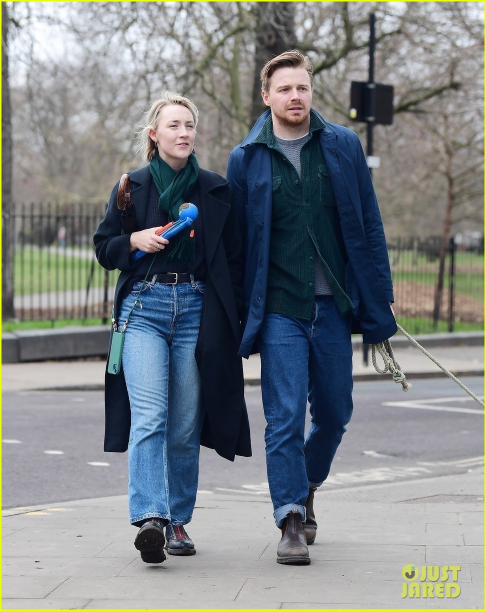 Saoirse Ronan Spotted with Longtime Boyfriend Jack Lowden While Walking ...