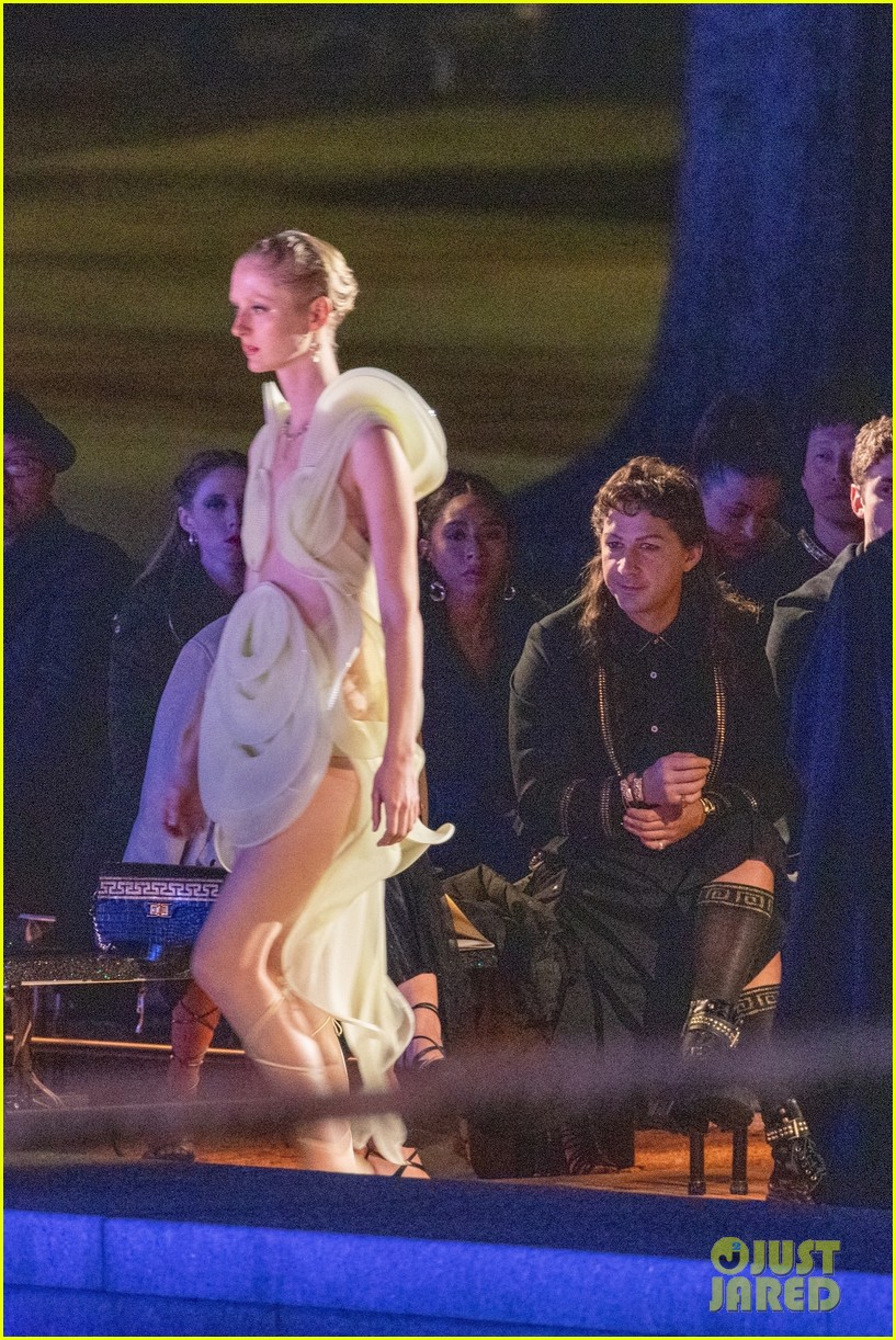 Shia LaBeouf Films Fashion Show Scene for New Movie 'Megalopolis ...
