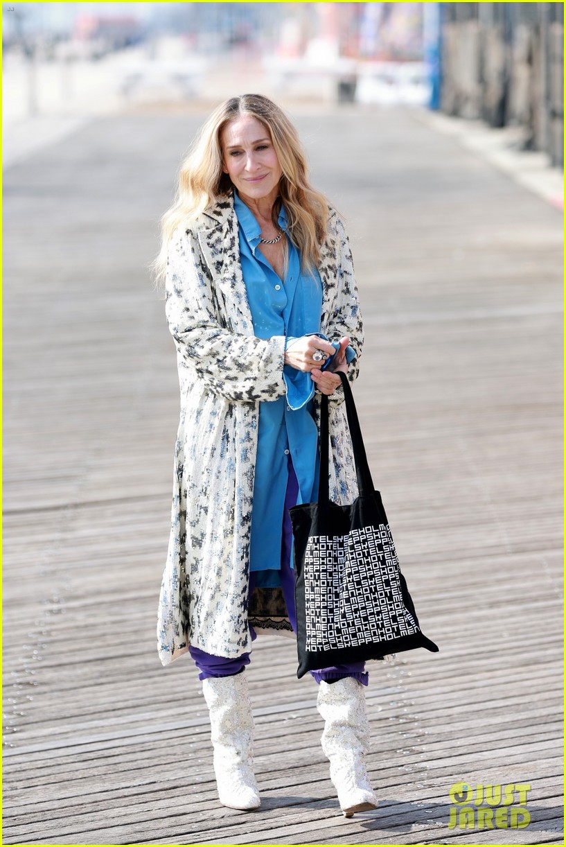 Sarah Jessica Parker & John Corbett Film More 'And Just Like That ...