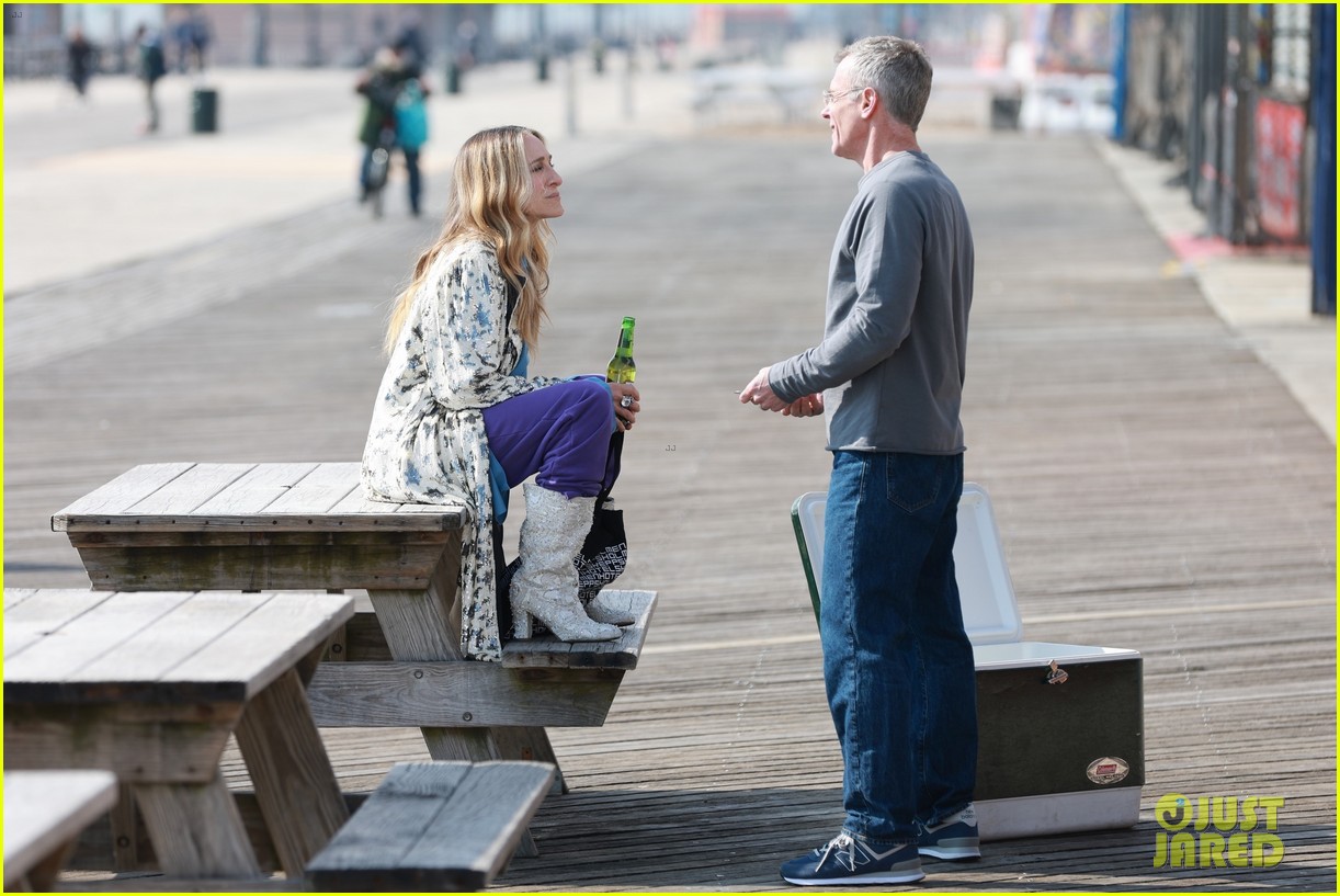 Sarah Jessica Parker & John Corbett Film More 'And Just Like That ...