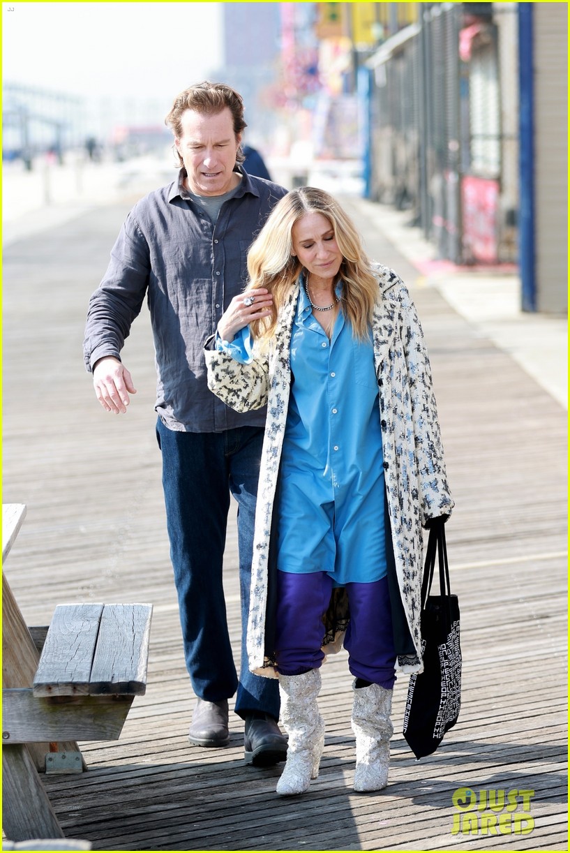 Sarah Jessica Parker & John Corbett Film More 'And Just Like That ...
