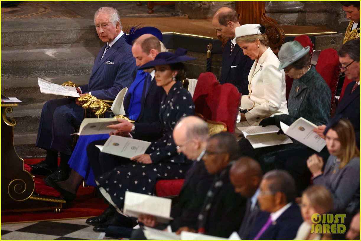 Kate Middleton & Prince William Join The New Duke & Duchess of Edinburgh for Commonwealth Day ...