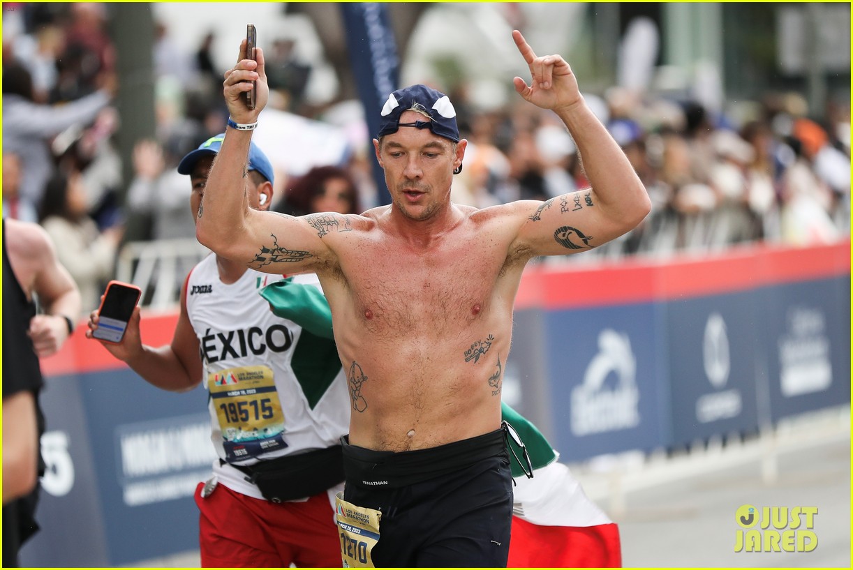Diplo Ran the L.A. Marathon With a Goal of Beating Oprah's Time: Photo ...