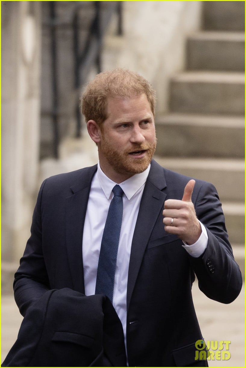 Elton John & Prince Harry Leave Royal High Courts After First Day Of ...