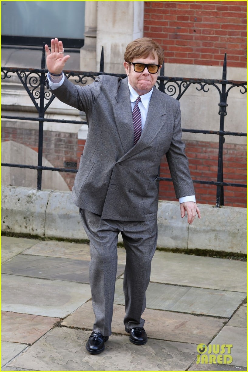 Elton John & Prince Harry Leave Royal High Courts After First Day Of ...