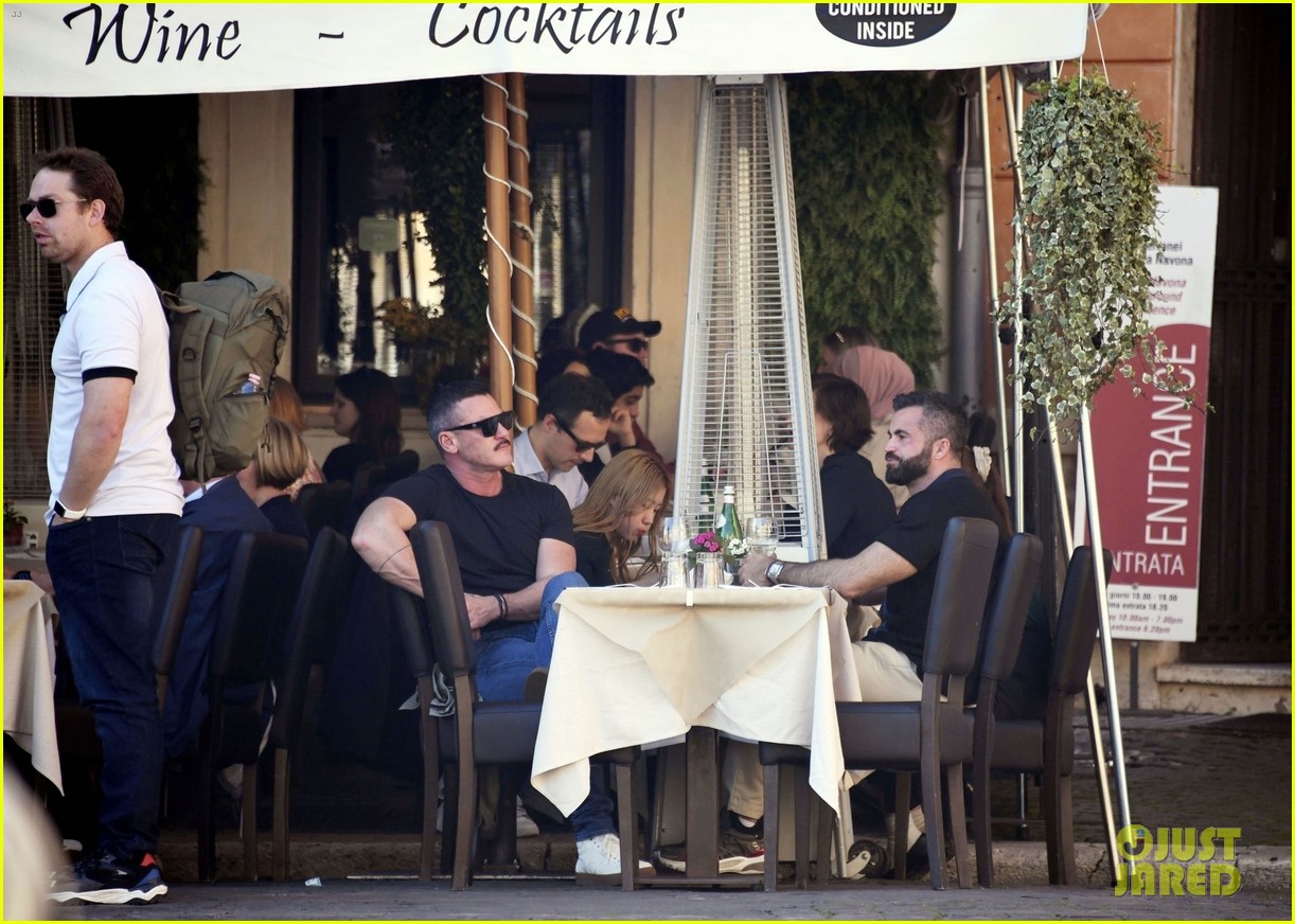 Luke Evans Spotted Sightseeing in Rome with Boyfriend Fran Tomas ...