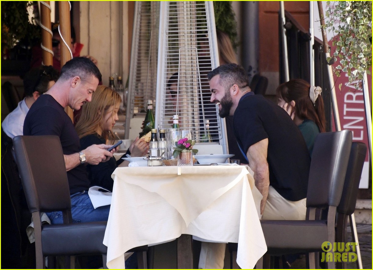 Luke Evans Spotted Sightseeing in Rome with Boyfriend Fran Tomas ...