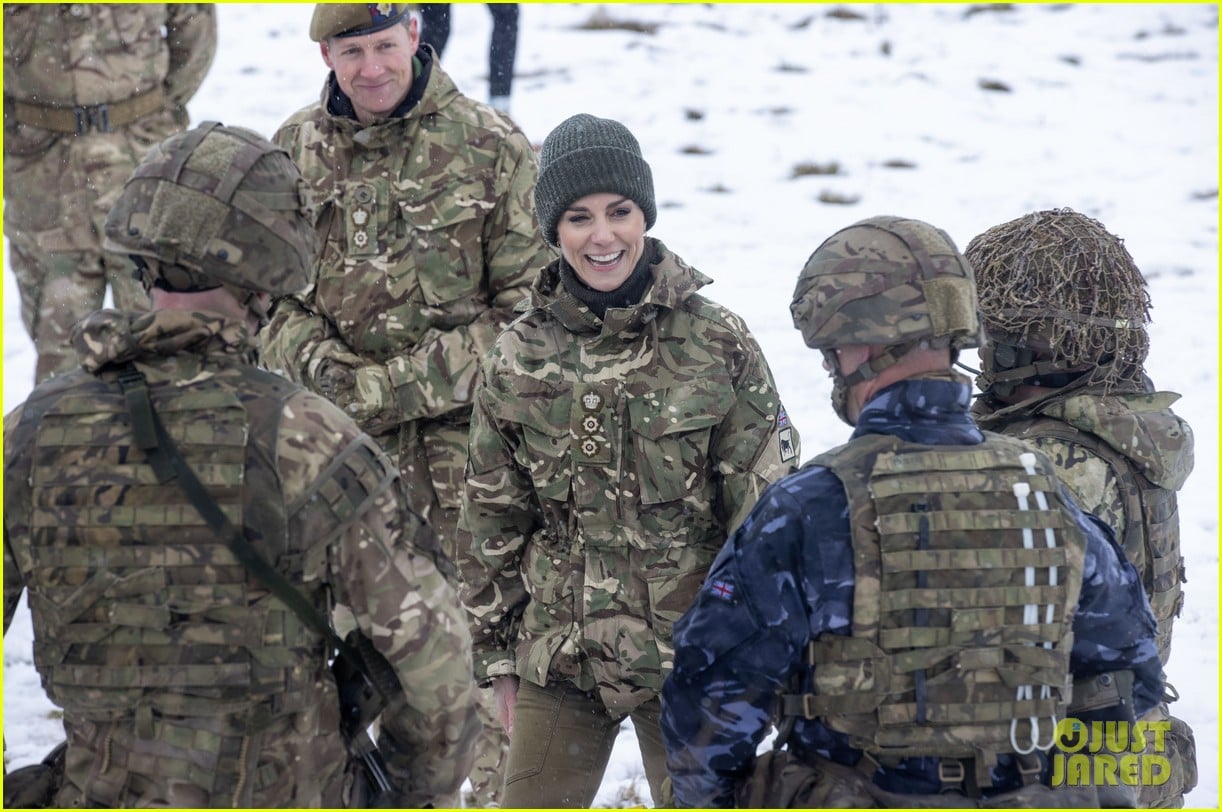 Kate Middleton Participates in Military Training Exercises During Irish ...