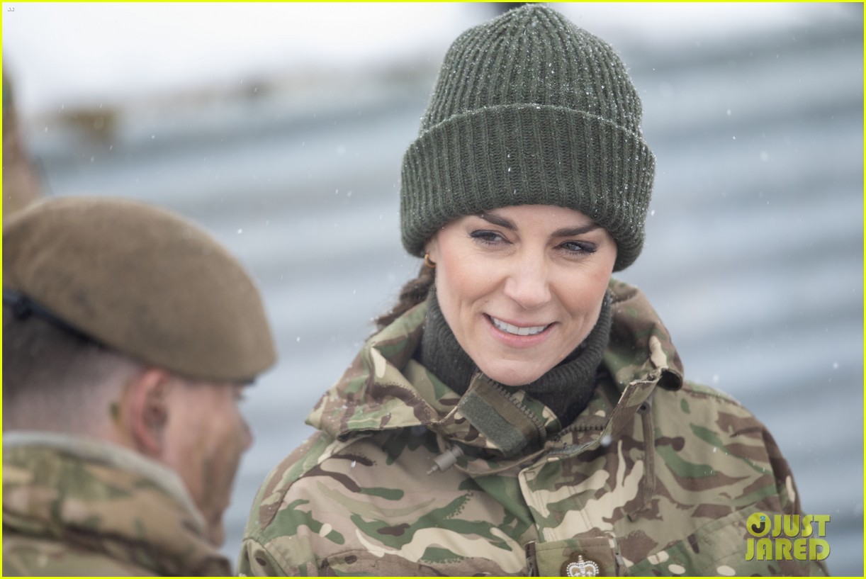 Kate Middleton Participates in Military Training Exercises During Irish ...