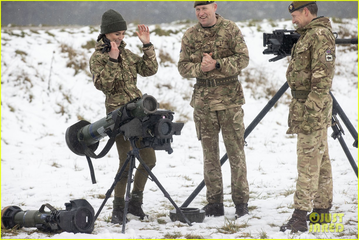 Kate Middleton Participates in Military Training Exercises During Irish ...