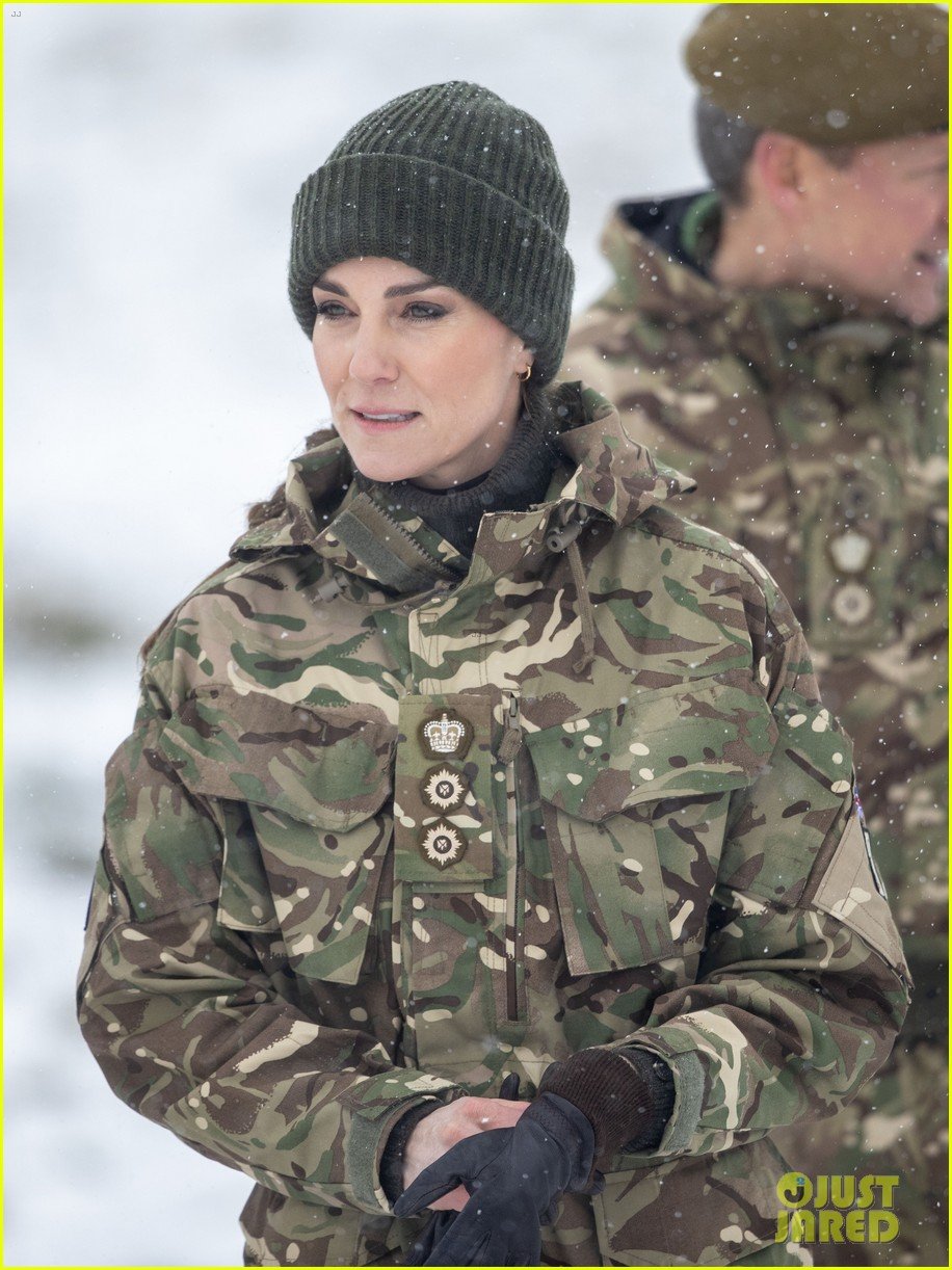 Kate Middleton Participates in Military Training Exercises During Irish ...
