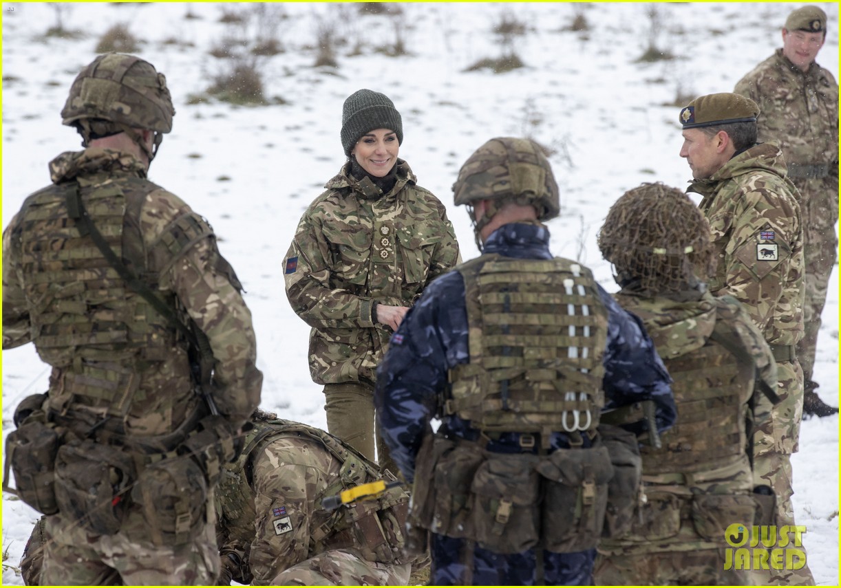 Kate Middleton Participates in Military Training Exercises During Irish ...