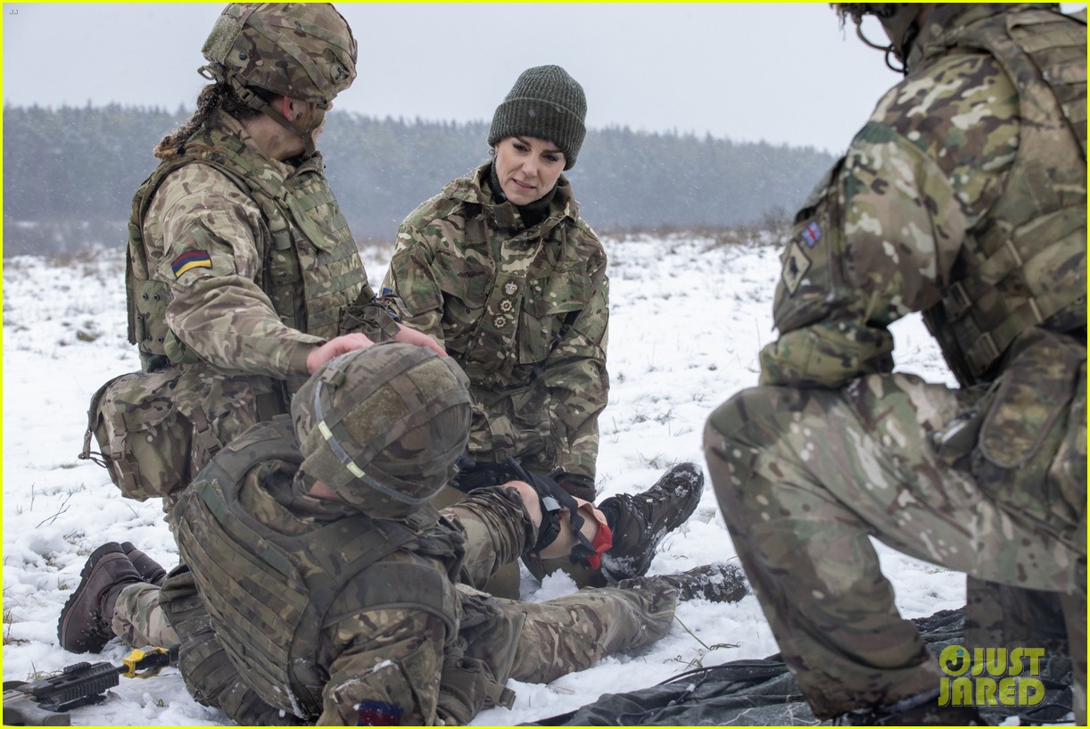 Kate Middleton Participates in Military Training Exercises During Irish ...