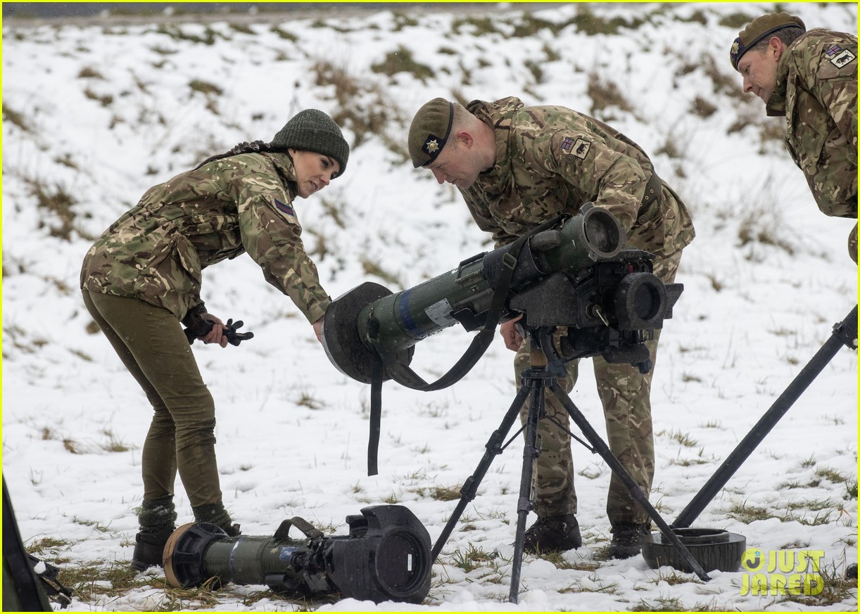 Kate Middleton Participates in Military Training Exercises During Irish ...