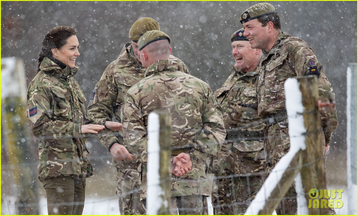 Kate Middleton Participates in Military Training Exercises During Irish ...