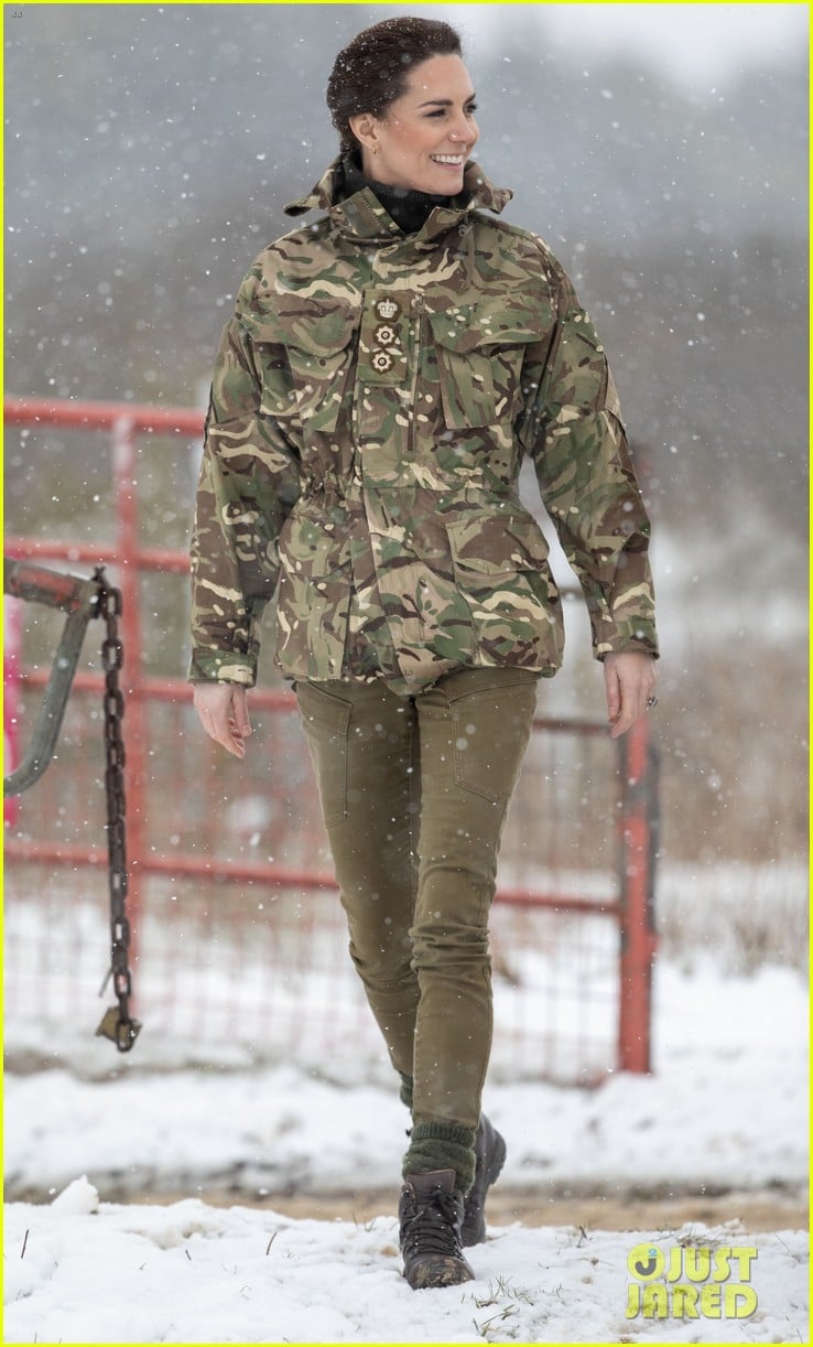 Kate Middleton Participates in Military Training Exercises During Irish ...