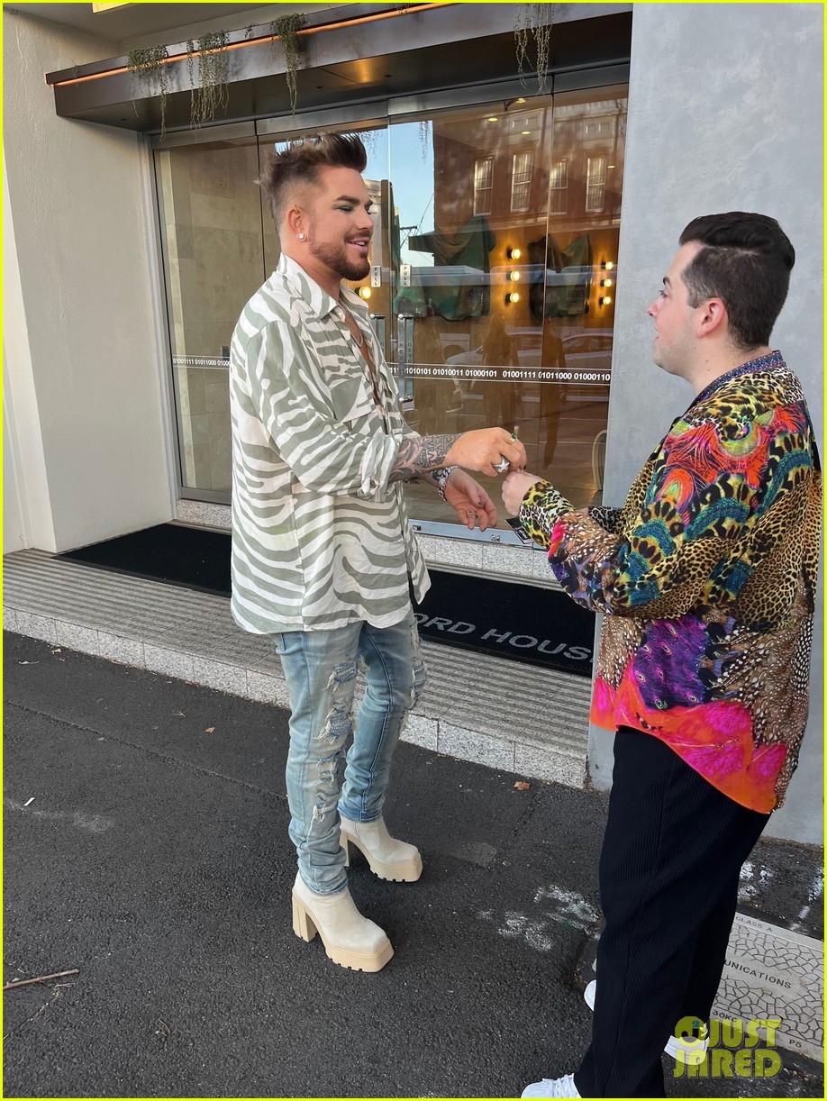 Adam Lambert Greets Fans During a Day Out in Sydney (Photos): Photo ...