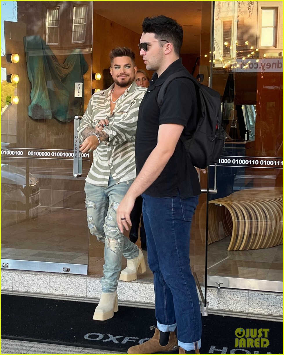 Adam Lambert Greets Fans During a Day Out in Sydney (Photos): Photo ...