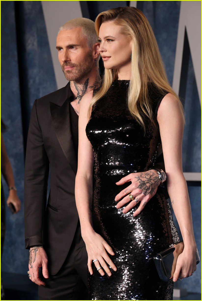 Adam Levine & Behati Prinsloo Look So in Love During First Red Carpet ...