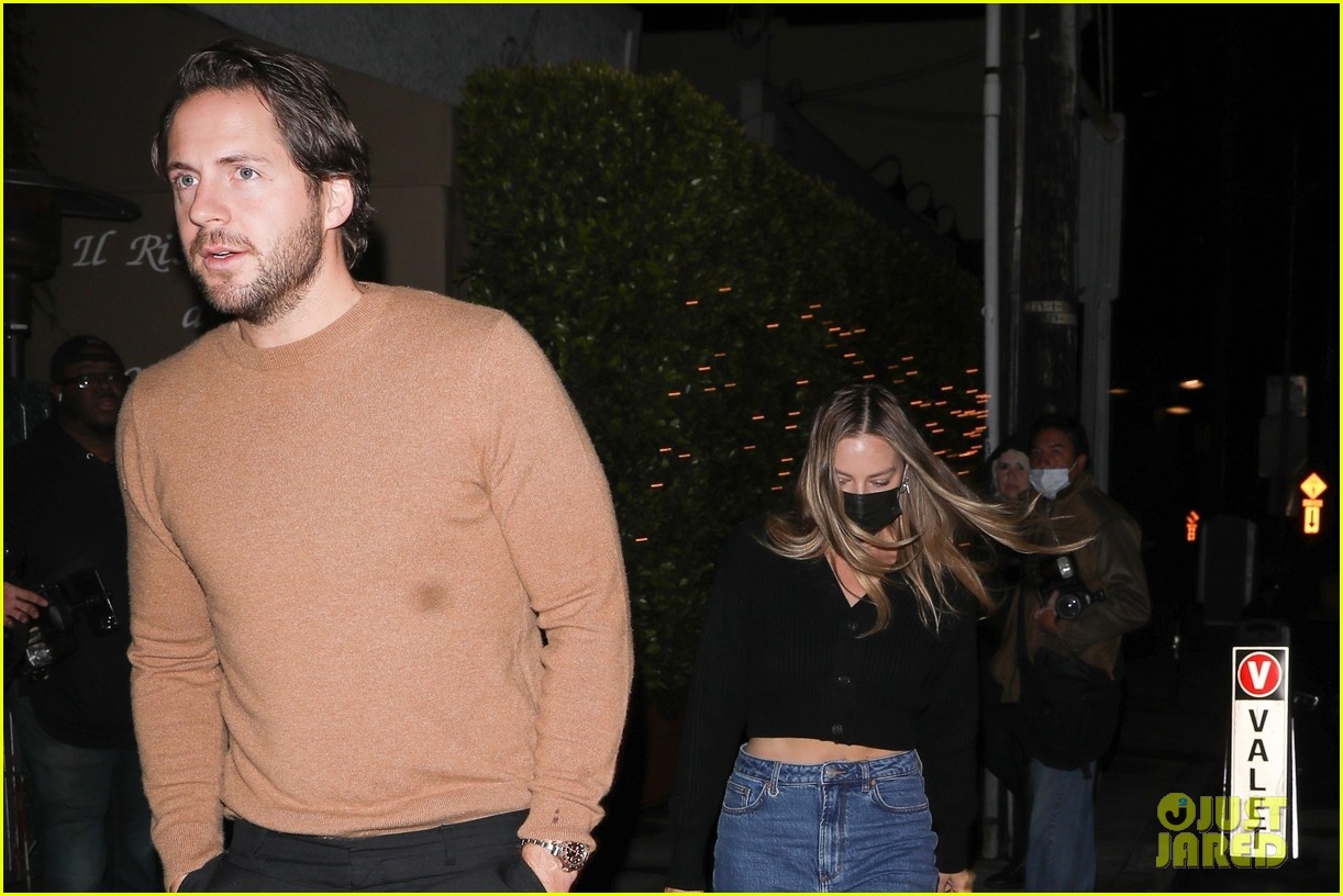 Margot Robbie Keeps It Casual For Date Night With Husband Tom Ackerley ...