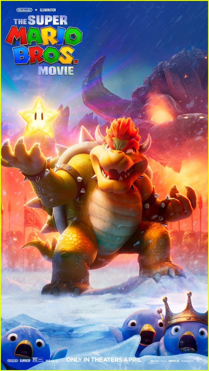 The Cast of 'Super Mario Bros. Movie' Race Along Rainbow Road in Final ...