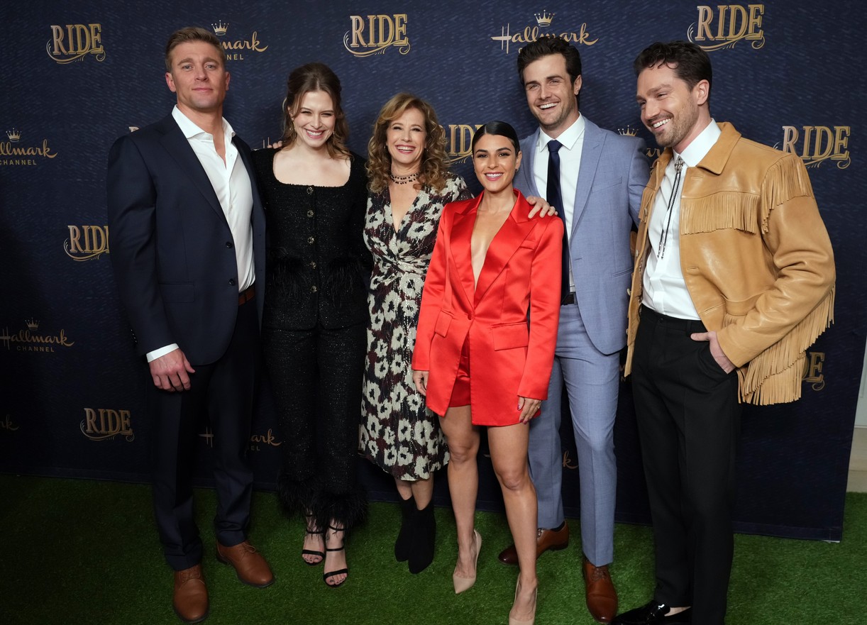 Chyler Leigh Supports Tiera Skovbye, Nancy Travis & More at Hallmark's ...