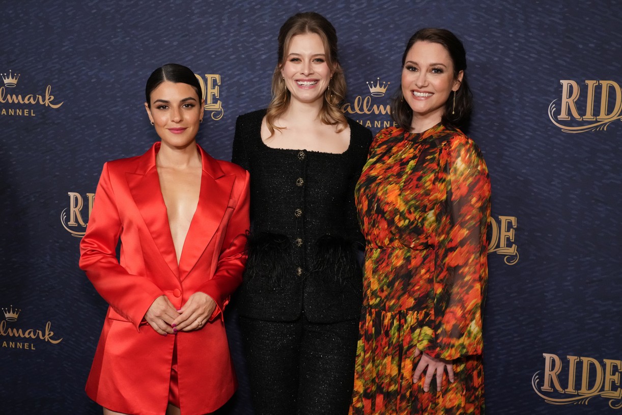 Chyler Leigh Supports Tiera Skovbye, Nancy Travis & More at Hallmark's ...