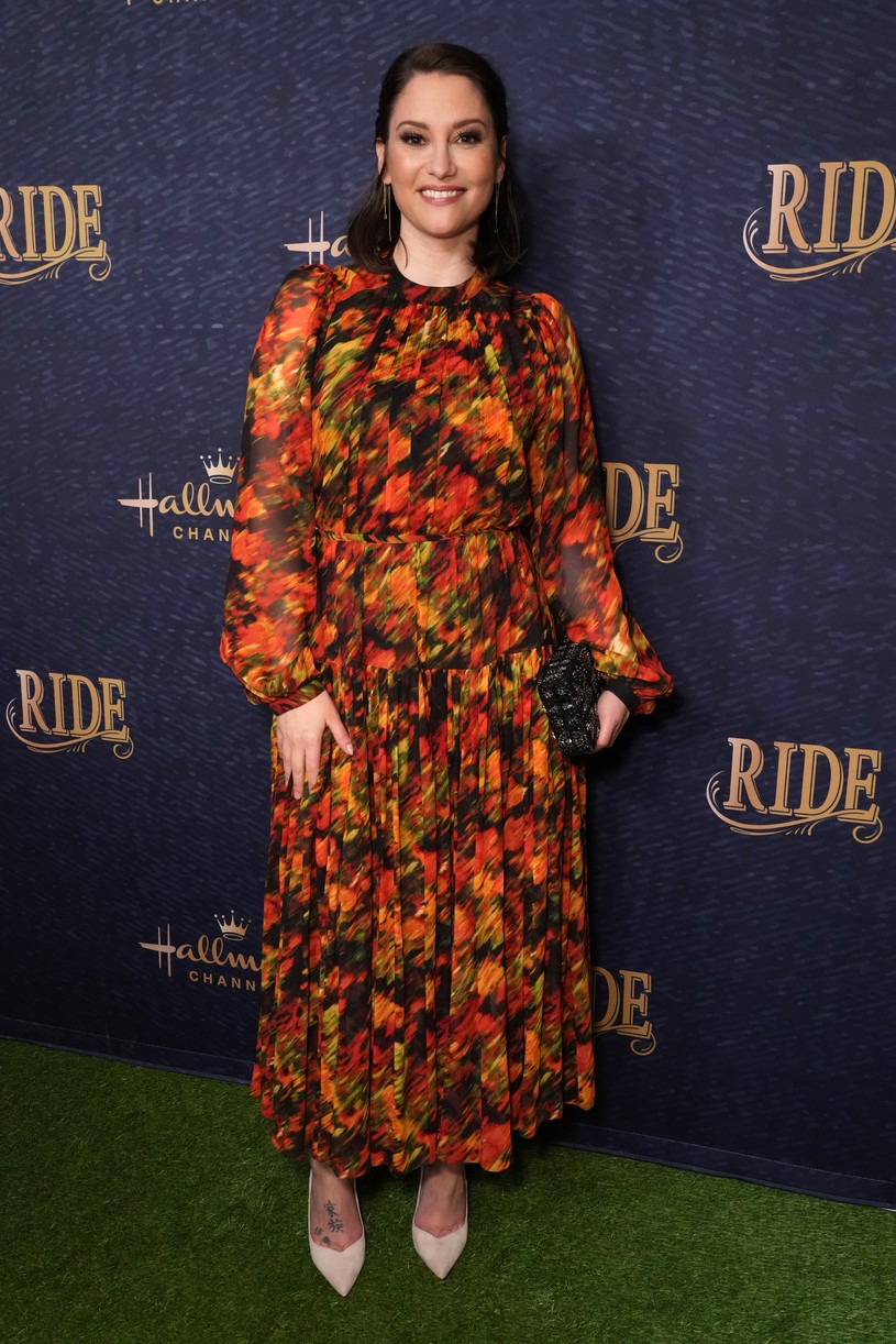 Chyler Leigh Supports Tiera Skovbye, Nancy Travis & More at Hallmark's ...