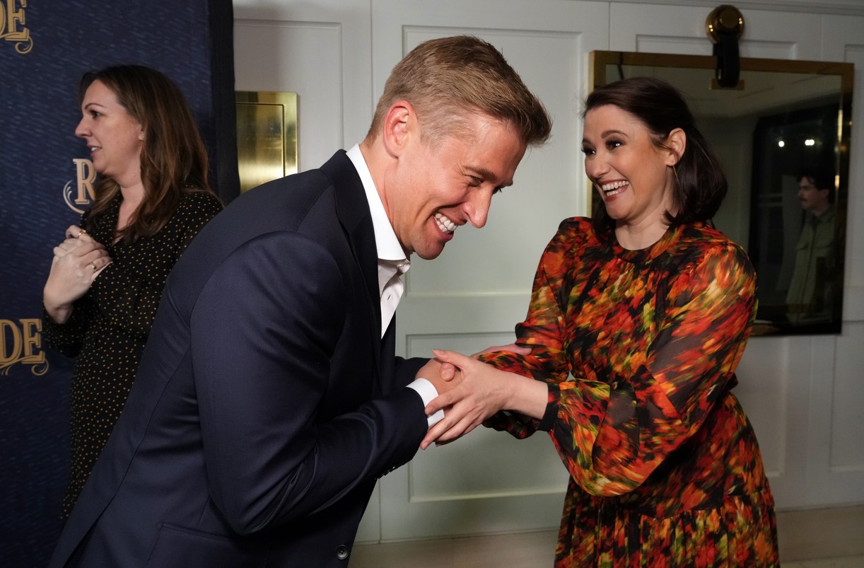 Chyler Leigh Supports Tiera Skovbye, Nancy Travis & More at Hallmark's ...